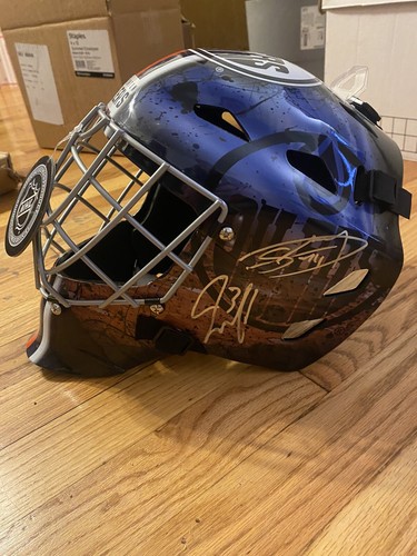 STUART SKINNER JACK CAMPBELL SIGNED AUTOGRAPH EDMONTON OILERS F/S ...