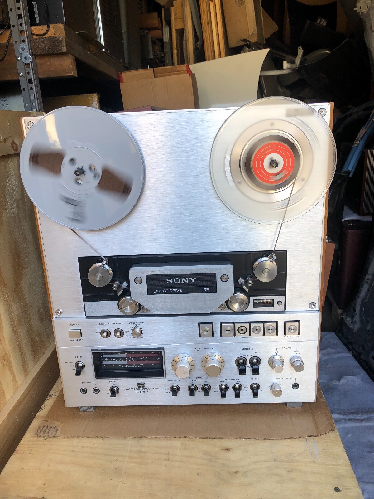 SONY TC-880-2 TAPE RECORDER REEL TO REEL - RARE | eBay