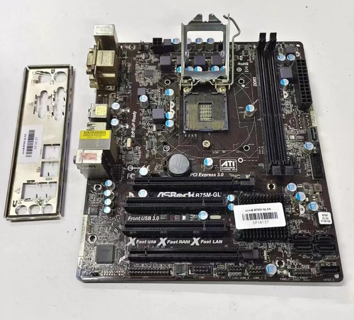 ASROCK B75M-GL / B75 PRO3-M MATX Motherboard LGA1155 Intel B75 DDR3 ...