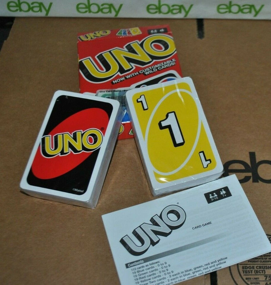 NEW Mattel UNO & Friends Card Game Now with Customizable Wild Cards ...