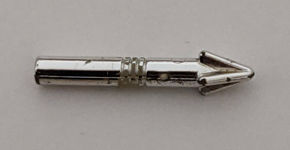 Lego Minifigure Chrome Silver Arrow Bullet Accessory Weapon Piece ...