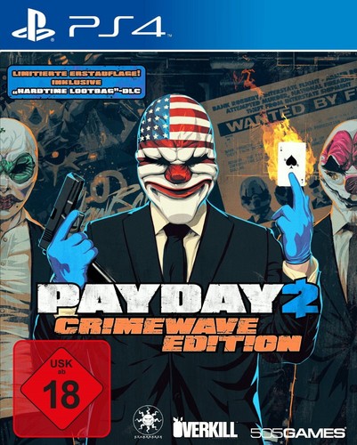Payday 2-Crimewave Edition (Sony PlayStation 4, 2015) 8023171036366 | eBay.de