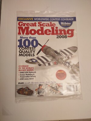 GREAT SCALE MODELING MAGAZINE 2008 HASEGAWA P-47D THUNDERBOLT IPMS USA ...