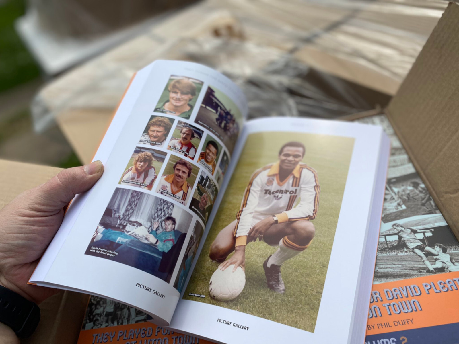 They played for David Pleat at Luton Town Volume 2 AUTHOR HAND SIGNED ...