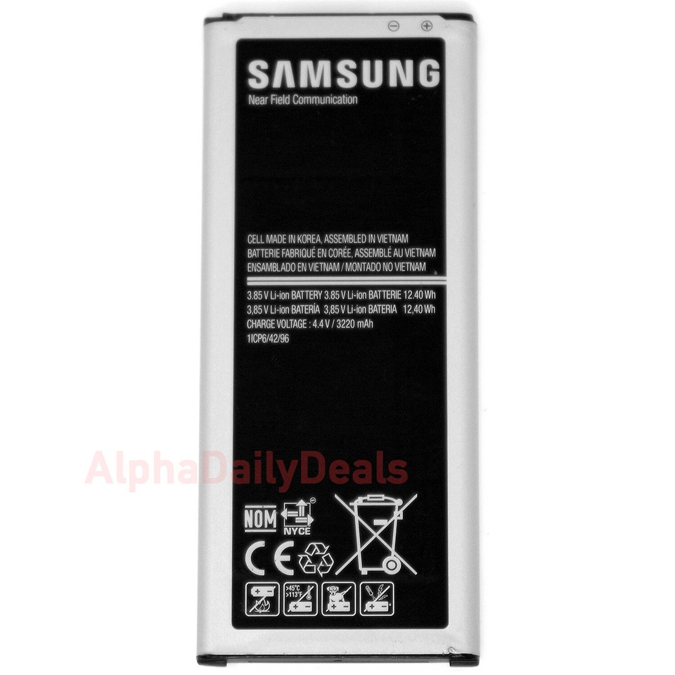 Original OEM Samsung Battery EB-BN910 for Galaxy Note 4 3220 mAh | eBay