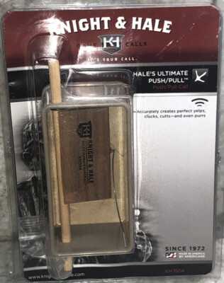 Knight & Hale KH 150A Hale’s Ultimate Push/Pull Turkey Friction Call ...