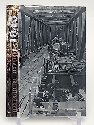 2021 Historic Autographs 1945: End Of WWII OPERATION LUMBERJACK 21/45 ...