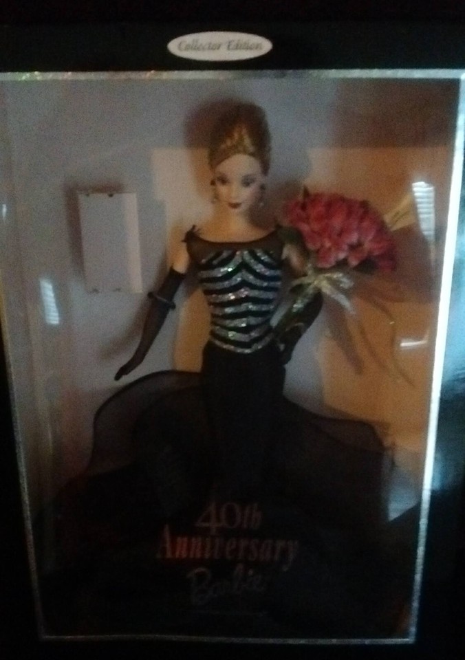 Barbie 40th Anniversary Doll 21384 Collector Edition Vintage 1999 ...