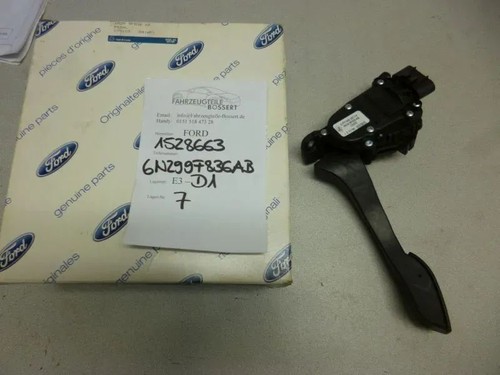 Ford Fiesta Fusion Pedal Gaspedal 1528663 6N299F836AB 6PV 0087 567-14 ...