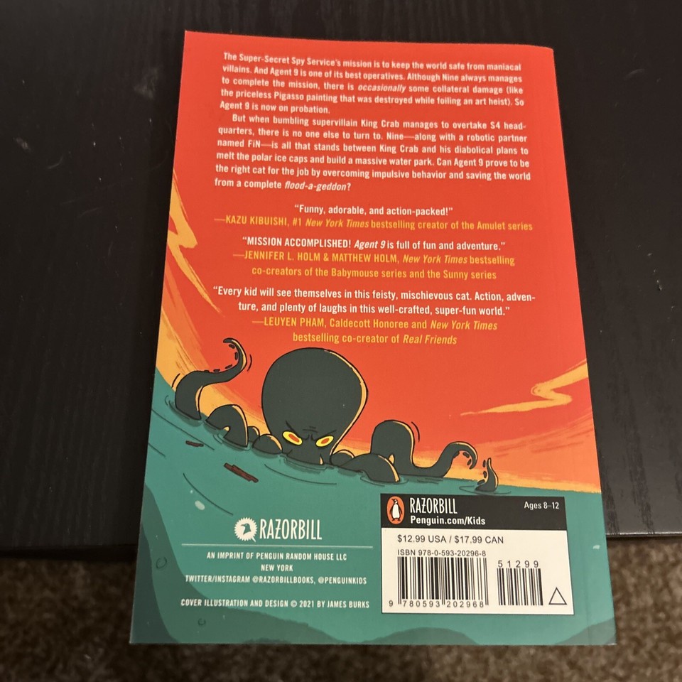 Agent 9 Ser.: Agent 9: Flood-A-Geddon! by James Burks (2021, Trade Paperback) 9780593202968| eBay