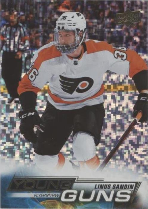 2022-23 Upper Deck Series 1 - Young Guns Linus Sandin #217 Speckled ...