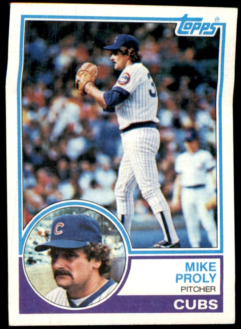 1983 TOPPS MIKE PROLY CHICAGO CUBS #597 | eBay