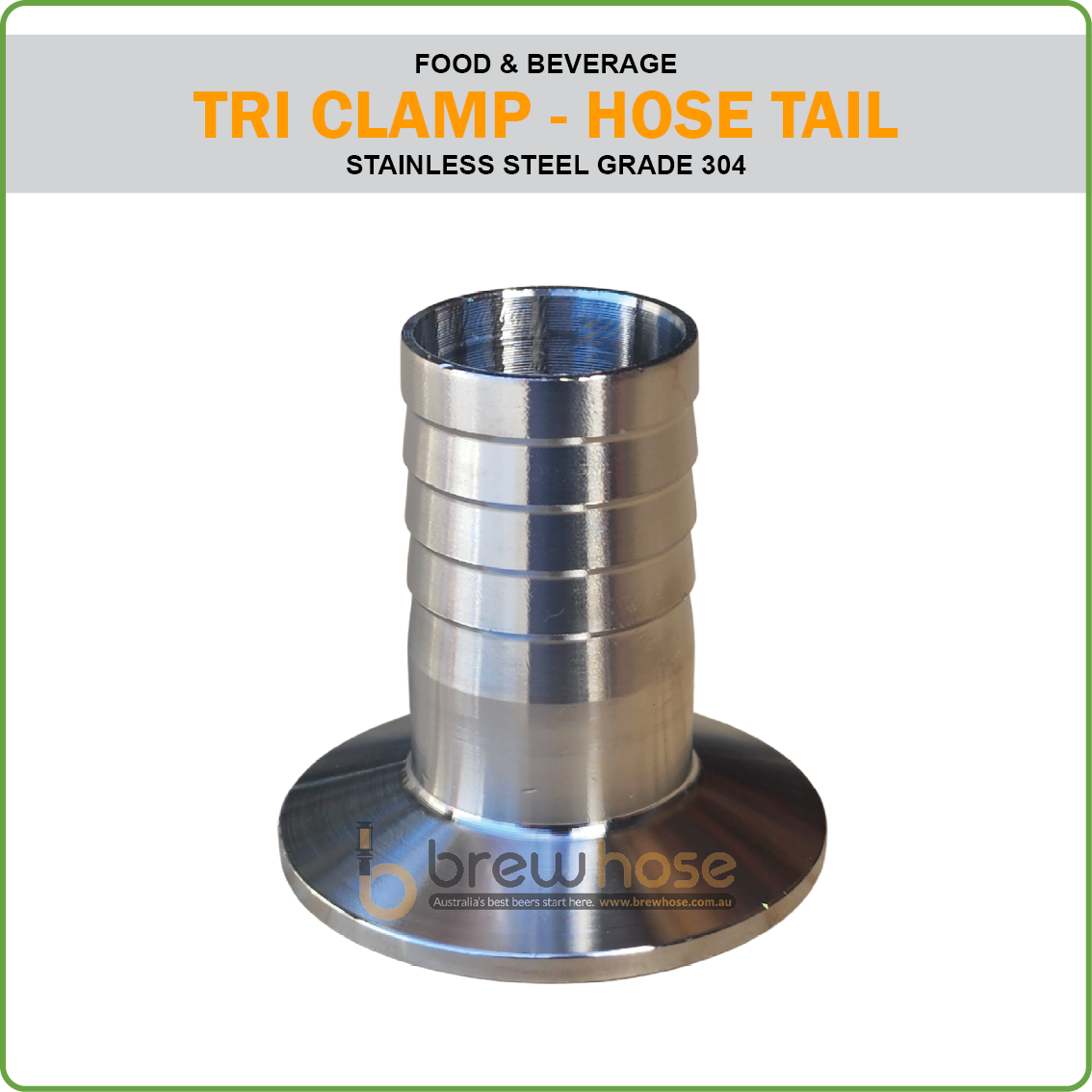 Tri Clamp 304 Stainless Fittings Clamps Seals Adaptors Tees Brewing ...