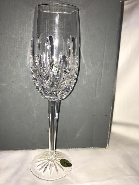 Waterford Princess Aoife Champagne Flutes Crystal Glass Pair New Made ...