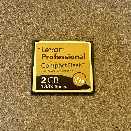 Lexar Professional 2GB 133x CF Compact Flash Camera Memory Card | eBay