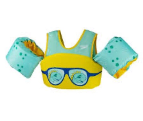 Speedo Child’s Puddle Jumper Dino Life Jacket With Water Wings 30-50 ...
