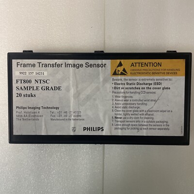 Lot of 20 - PHILIPS FT800 NTSC Sample Grade -Frame Transfer Image ...