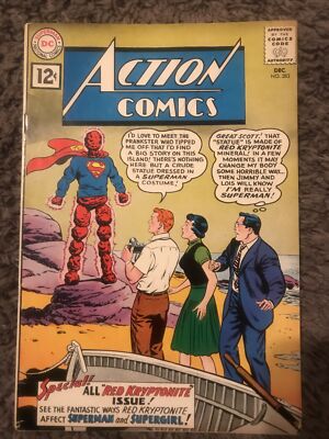ACTION COMICS #283 7.5 // CURT SWAN & STAN KAYE COVER ART DC COMICS ...