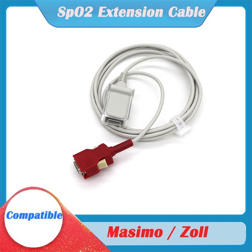 20Pin Masimo LNC-04/LNC-10 extension Spo2 Adapter Cable Fits Rad-5/57 ...