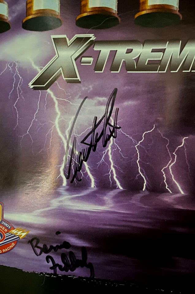 JOHN FORCE SIGNED NHRA DRAG RACING 2000 FORCE EXTREME 10.7 X 16 RARE ...