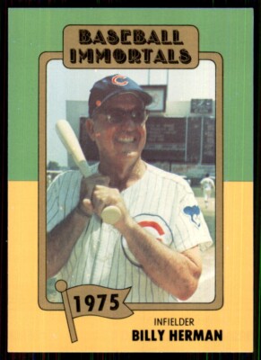 1980 SSPC HOF Billy Herman Chicago Cubs #149 | eBay