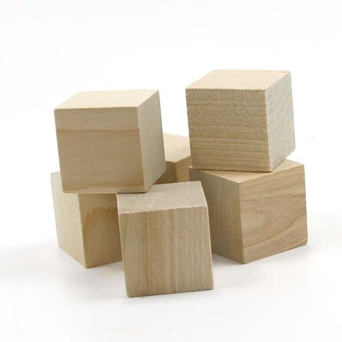 Square Block - 1/2 x 1/2 inch unfinished wood (WW-SQ0500) | eBay