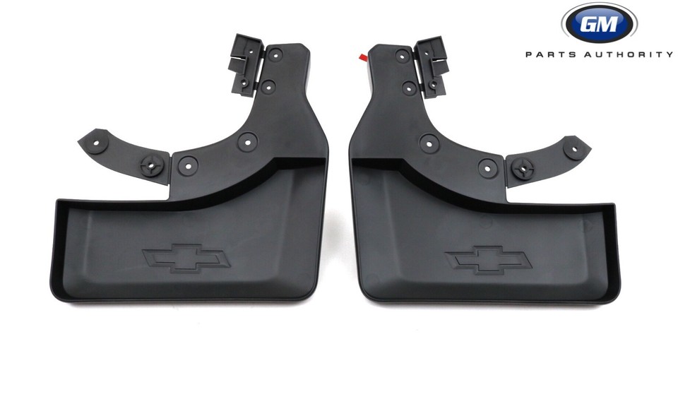 2019-2024 Chevrolet Silverado 1500 Rear Splash Guards 86517279 Black w ...