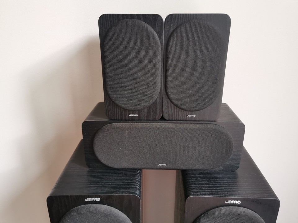 JAMO Home Theatre Speaker Set - S 426 Floor Speakers - S420 Surround ...