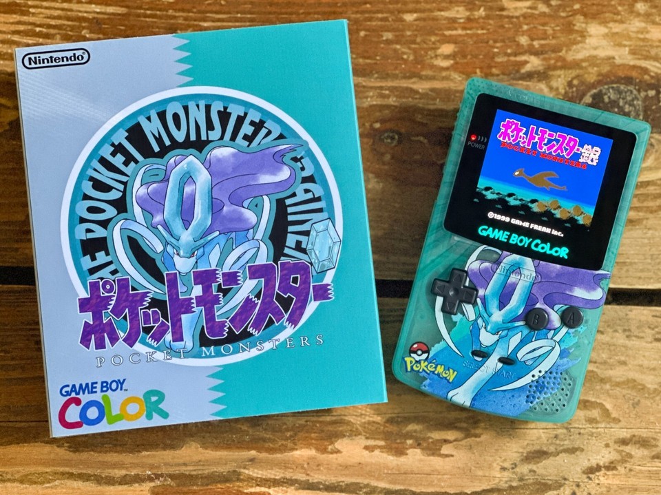 Nintendo Game Boy Color GBC AMOLED OLED Backlit LCD Pokemon System UV ...