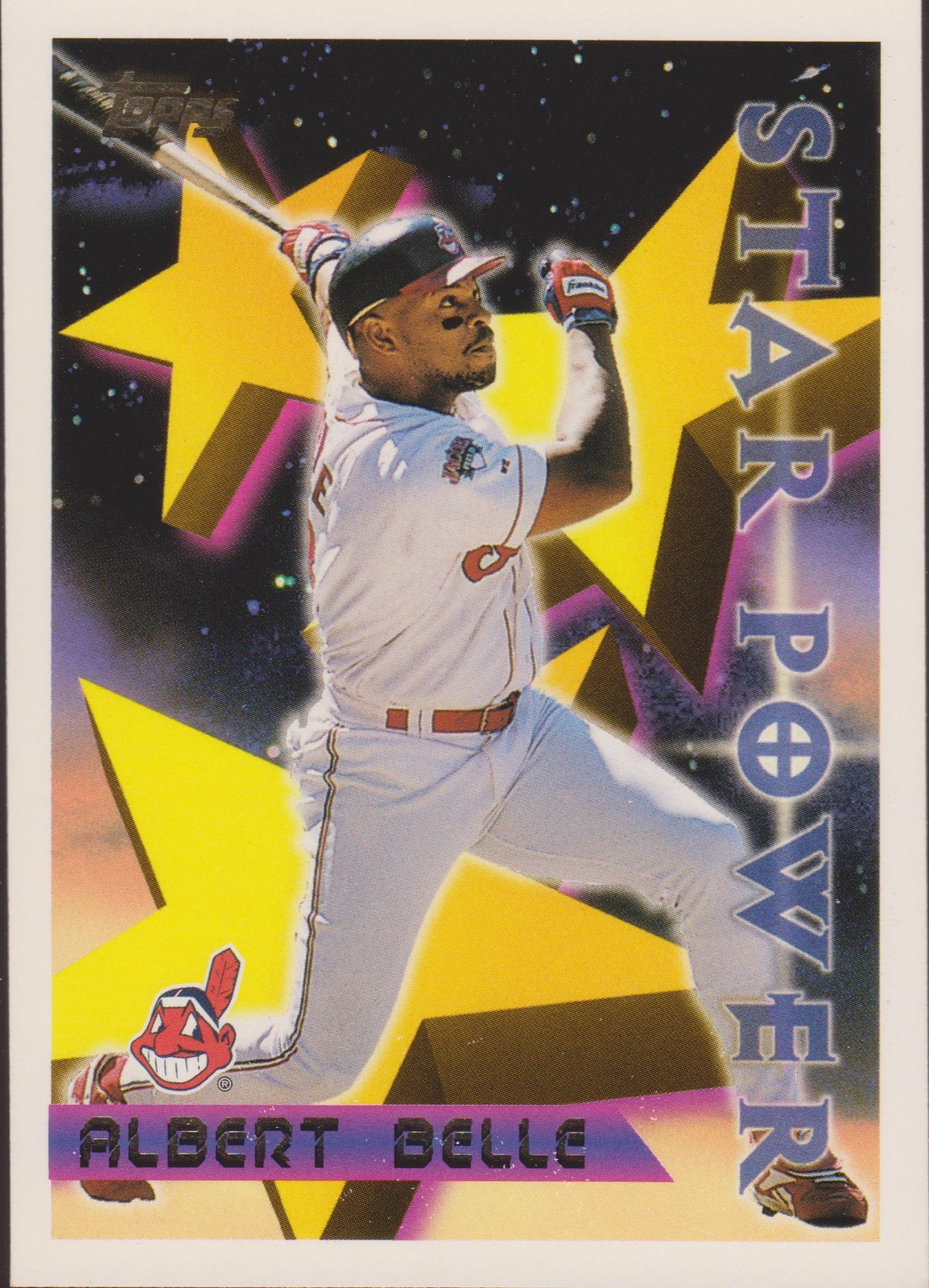 1996 Topps Star Power Albert Belle #223 Cleveland Indians Baseball | eBay