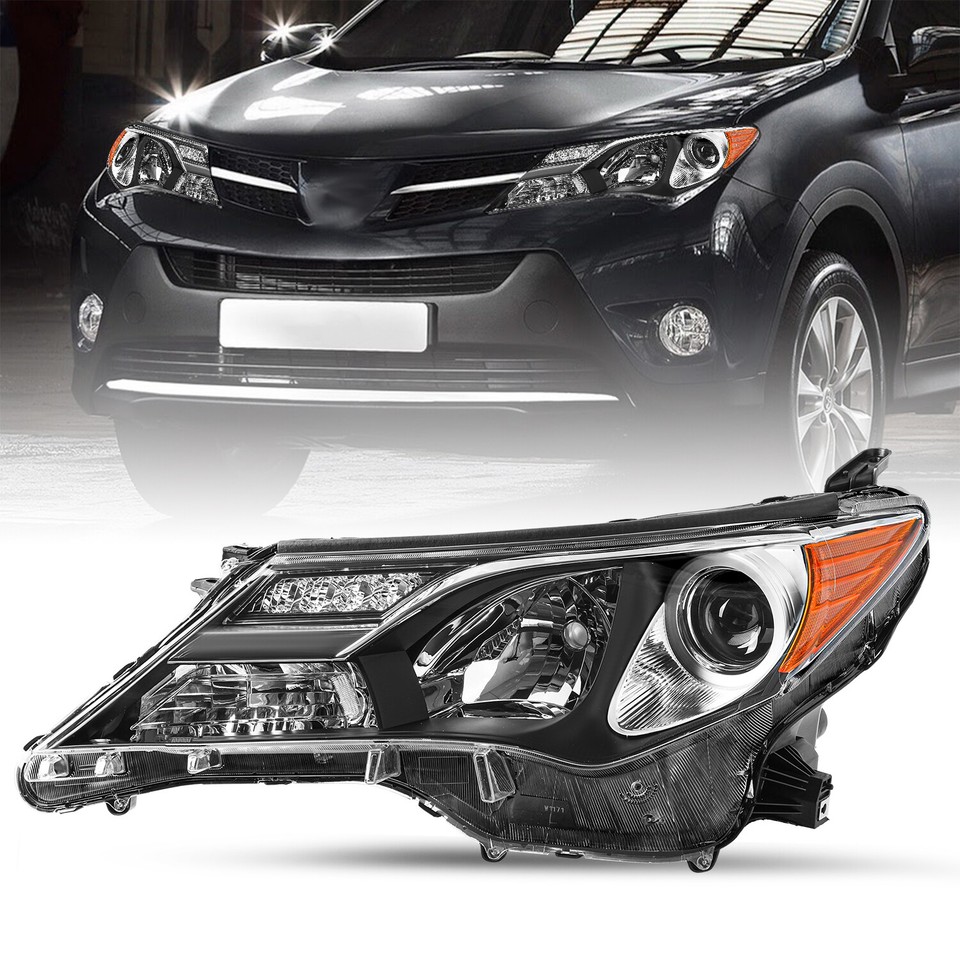 For 2013-2015 Toyota RAV4 RAV-4 Headlights Headlamps Set | eBay
