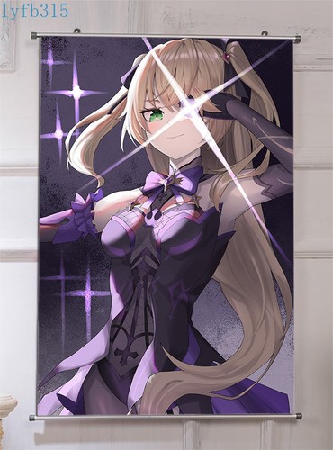 Fischl Genshin Impact Anime Art Print Wall Scroll HD Poster Gift 60 ...