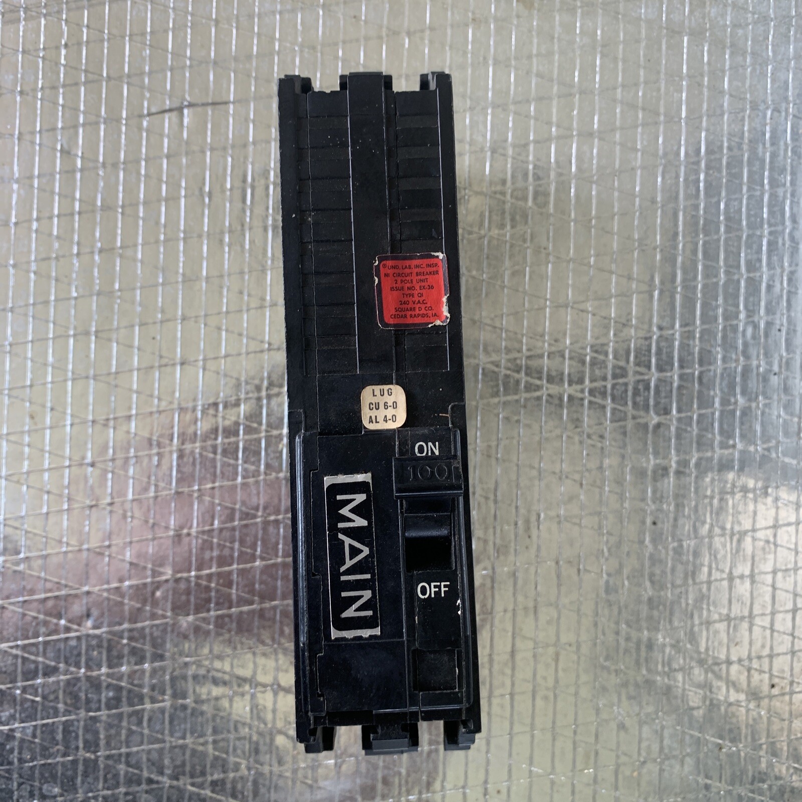 Square D 240 V Circuit Breaker - 100Amp for sale online | eBay