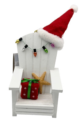 Target Wondershop Christmas Tree Ornament Santa Hat Lights Beach Chair ...