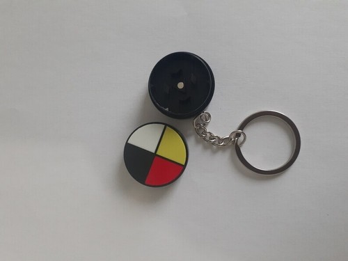 Medicine Wheel 30mm Key Chain Herb Grinder, Spice Grinder | eBay