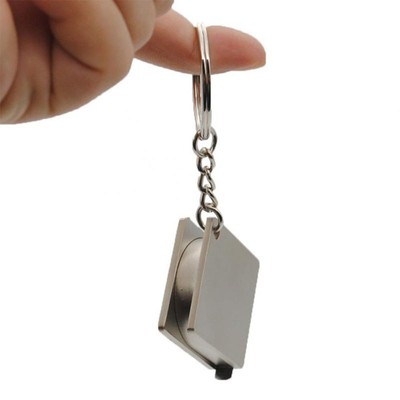 Popular New Ruler Tape Measure Key Chain Metal Multi-functional Key ...