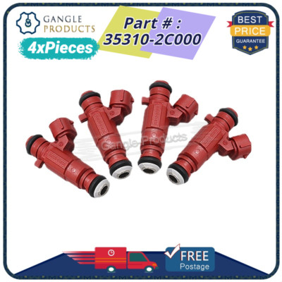 4PCS 35310-2C000 353102C000 Fuel Injector Nozzle for Hyundai Kia New | eBay