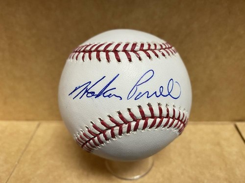 HOSKEN POWELL MINNESOTA TWINS/BLUE JAYS SIGNED AUTOGRAPHED M.L ...
