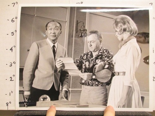 ABC TV studio show photo 1960s MICKEY ROONEY Sammee Tong Emmaline Henry ...