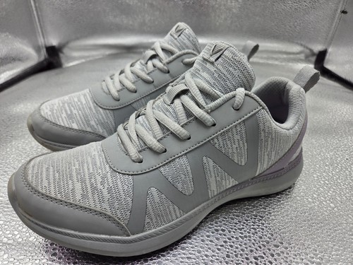 VIONIC Pro Kiara Size 6 Comfort Arch Support Gray Lace-up Shoe Sneakers ...