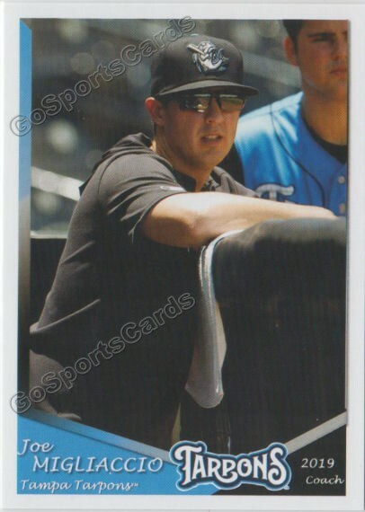 2019 Tampa Tarpons Joe Migliaccio HC New York Yankees | eBay