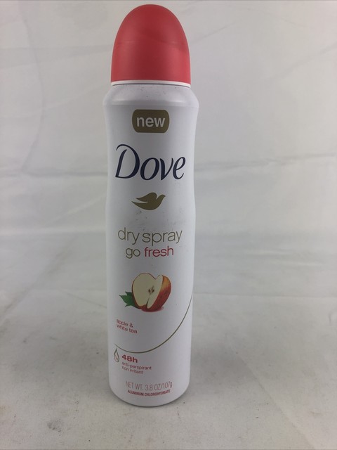 Dove Spray Go Fresh Apple & White Tea 48h Antiperspirant Deodorant 150 ...