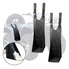 1 Pair ATV Footrests Foot Rest for Can-am Polaris Honda Suzuki Yamaha ...