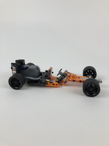 Lego Orange Black Technic Car Racecar Dragster | eBay