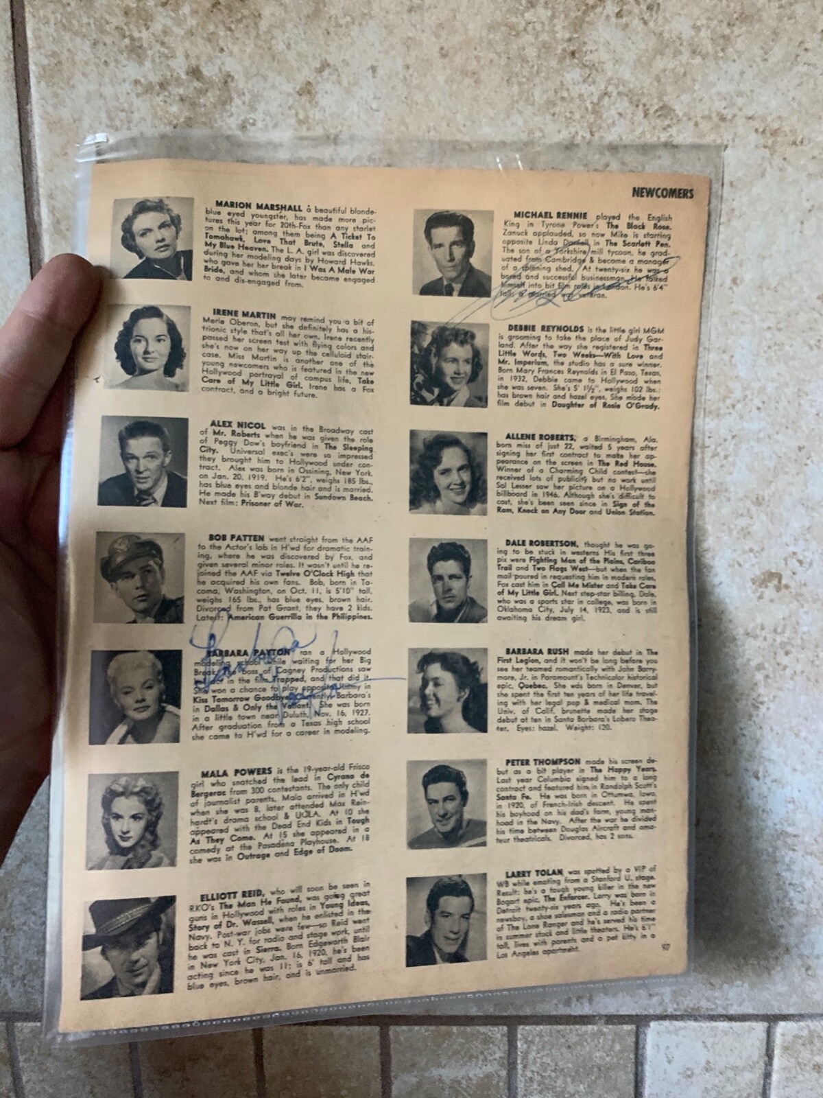 MICHAEL RENNIE signed autographed magazine photo | eBay