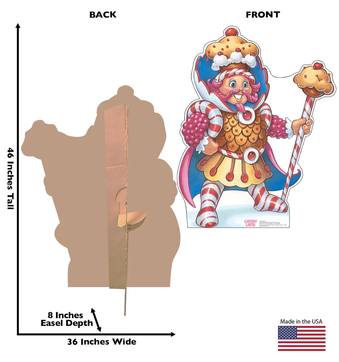 Candyland Characters Cutouts