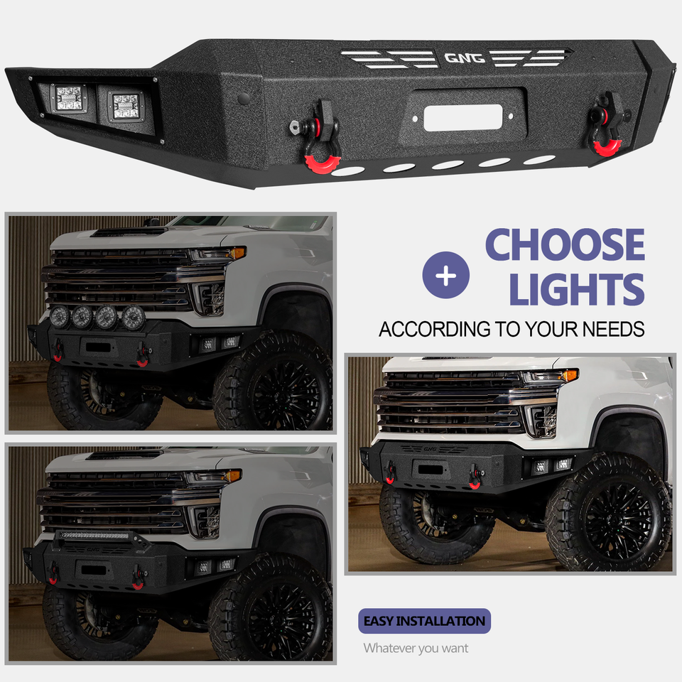 For 2020-2023 Chevrolet Silverado 2500/3500HD Front bumper w/Long or ...