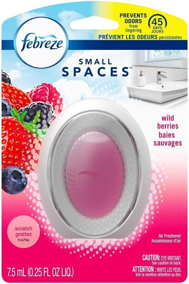 Febreze Small Spaces Wild Berries Scent Air Freshener 0.25 oz Liquid ...