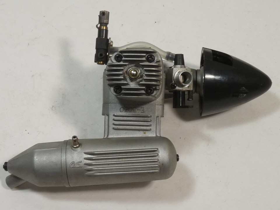 Vintage OS MAX LA 40 Model Nitro RC Plane Engine With Muffler | eBay