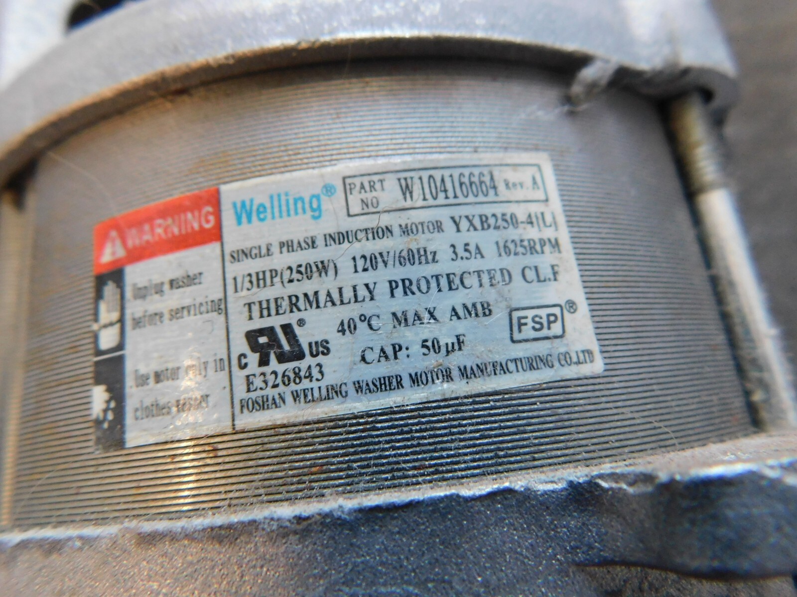 Whirlpool Maytag Washer Drive Motor W10416660 W10416664 W10677719 ...